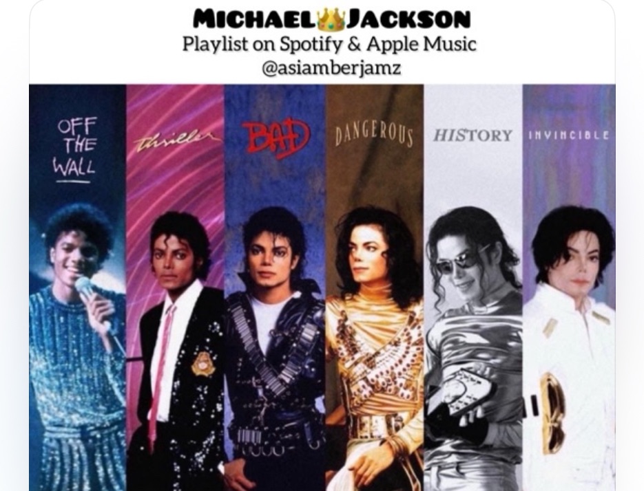 Michael Jackson Playlist – The As-I-Amber Podcast & Blog